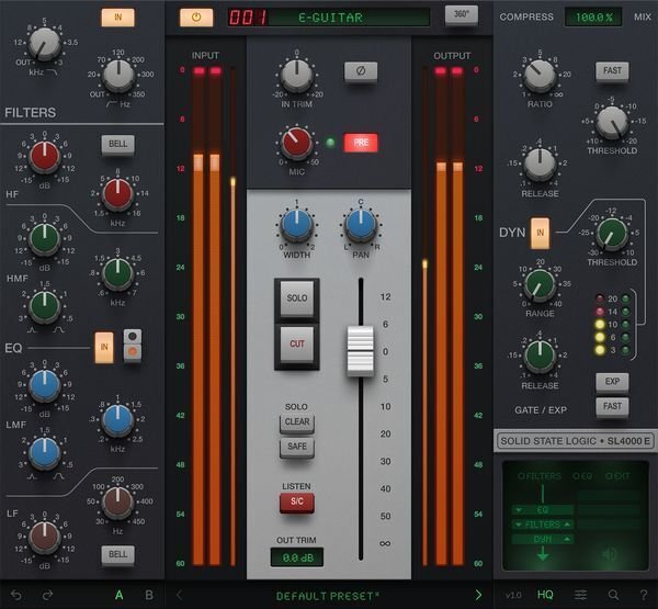 Solid State Logic 4K E Channel Strip Plug-in | Sweetwater