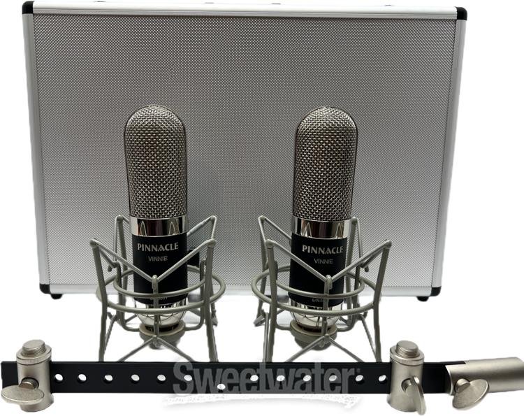 Pinnacle Microphones Vinnie Ribbon Microphone Stereo Pair with Lundahl ...