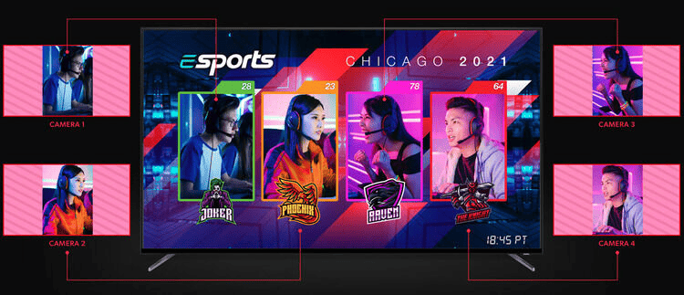 Blackmagic Design ATEM Television Studio 4K8 Live Production Switcher ...