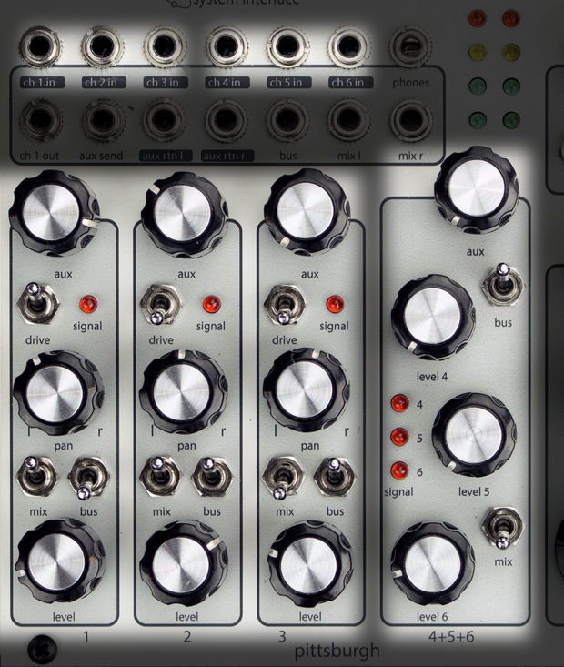 Pittsburgh Modular Lifeforms System Interface Eurorack 6-channel Audio ...