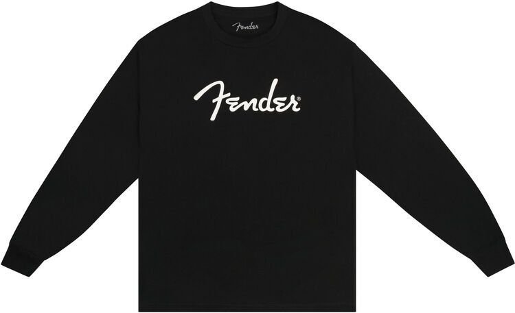 Fender Long-sleeve Logo T-shirt - X-Large | Sweetwater