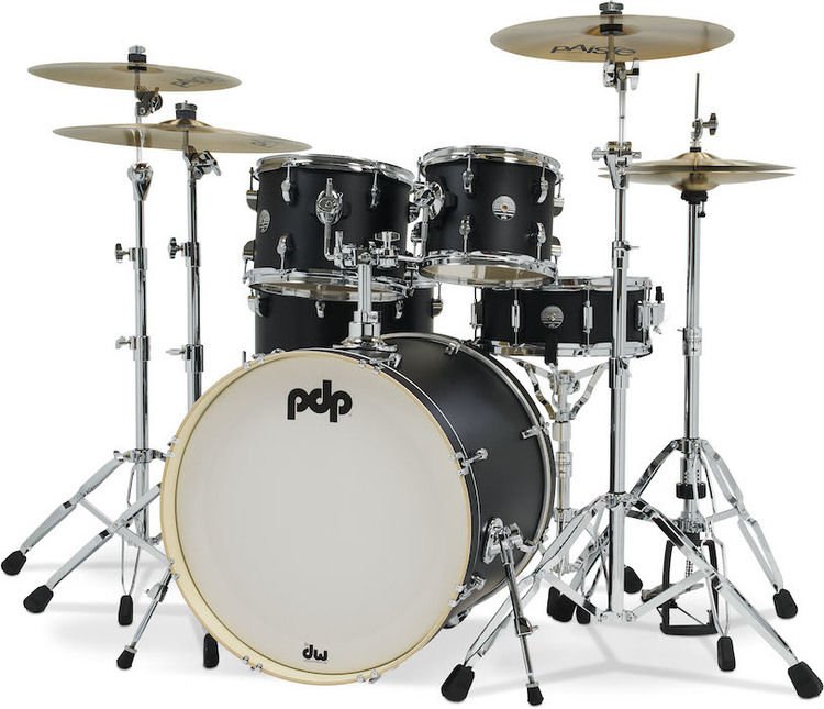 PDP Spectrum Series 5-piece Shell Pack - 22" Kick - Black | Sweetwater