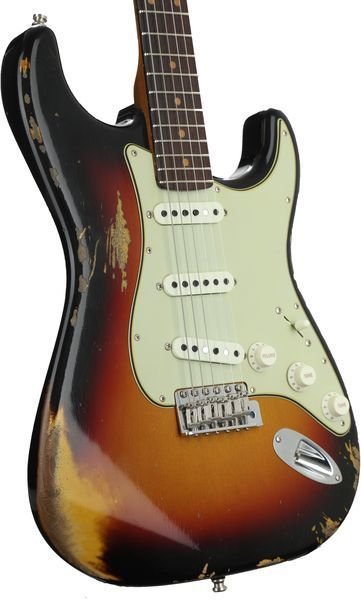 Fender Custom Shop GT11 Heavy Relic Stratocaster - 3-Tone Sunburst ...