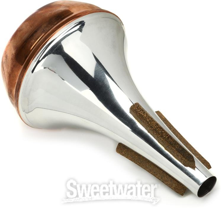 TrumCor Trumpet Straight Mute - Aluminum with Copper Bottom | Sweetwater