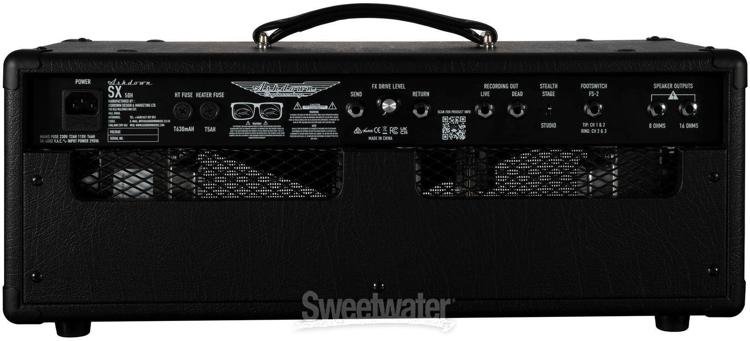 Ashdown SX-50H 50-watt Guitar Tube Amp Head - Black Tolex/Black Grille | Sweetwater