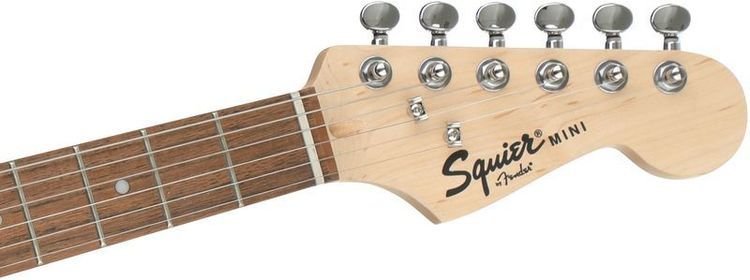 Squier Mini Strat Electric Guitar- Dakota Red with Laurel Fingerboard ...