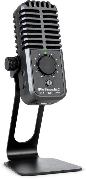 IK Multimedia iRig Stream Mic USB Microphone | Sweetwater