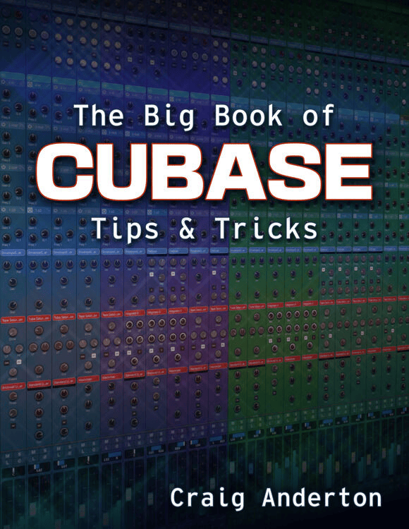 Sweetwater Publishing The Big Book of Cubase Tips & Tricks E-book by Craig Anderton