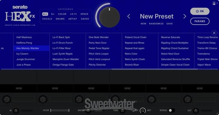 Serato Hex FX Multi-effects Plug-in | Sweetwater