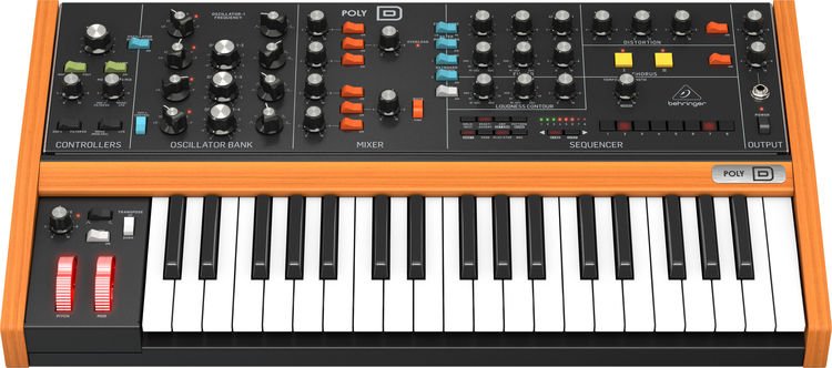 Behringer Poly D Polyphonic Analog Synthesizer | Sweetwater