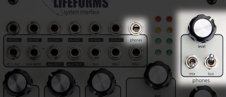 Pittsburgh Modular Lifeforms System Interface Eurorack 6-channel Audio ...