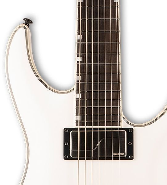 ESP LTD Deluxe MH-1007 EverTune Electric Guitar - Snow White | Sweetwater