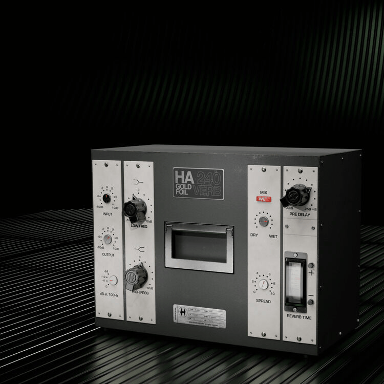 Heritage Audio HA 240 Gold Foil Verb Plug-in | Sweetwater