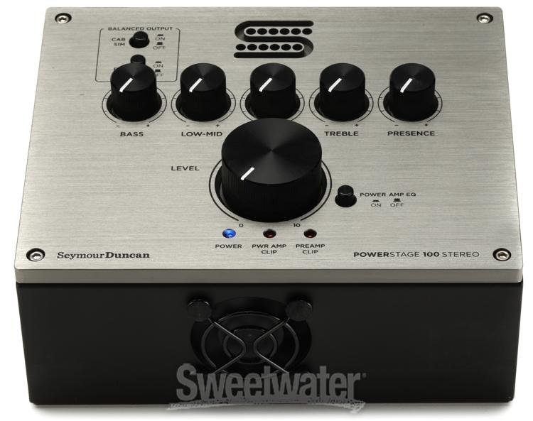 Seymour Duncan PowerStage 100 Stereo - 100-watt Stereo Guitar Amp Pedal ...
