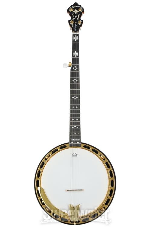 Epiphone Mastertone Earl Scruggs Golden Deluxe Banjo - Vintage Sunburst ...
