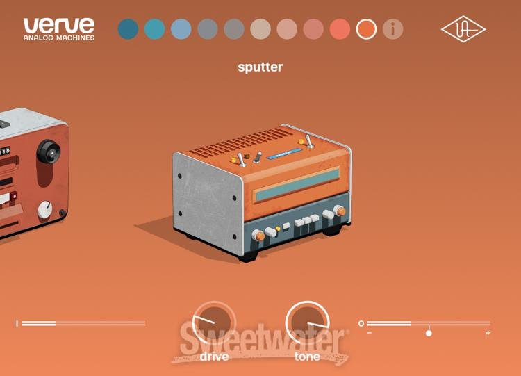 Universal Audio Verve Analog Machines UAD Plug-in Collection | Sweetwater