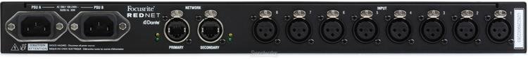 Focusrite RedNet MP8R 8-channel Microphone Preamp & A/D Converter ...