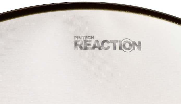 Pintech Reaction Series White Mesh Bass Drumhead - 24 inch | Sweetwater