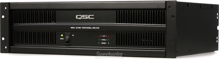 QSC ISA300Ti 300W 2-channel 70V/100V Power Amplifier | Sweetwater