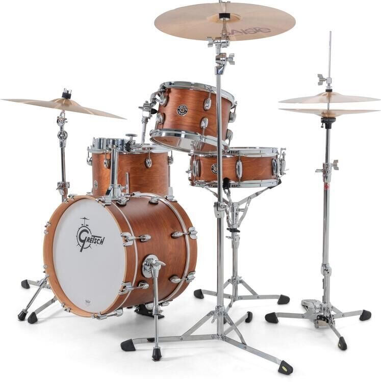 Gretsch Drums Catalina Club Micro 4-piece Shell Pack - Satin Walnut ...
