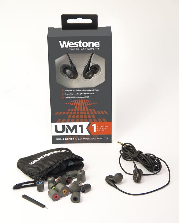 Westone Audio UM1 Monitor Earphones - Clear | Sweetwater
