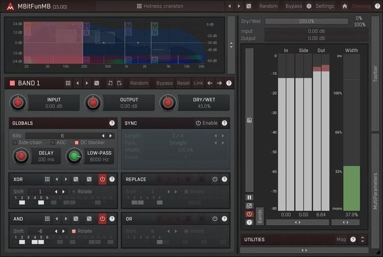 MeldaProduction MBitfunMB Bit-changing Plug-in | Sweetwater