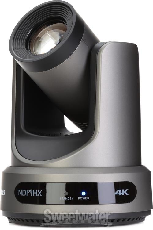 PTZOptics Move 4K 20x Optical Zoom PTZ Camera - Gray | Sweetwater