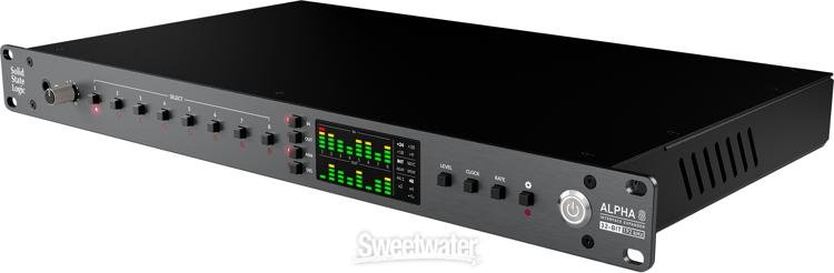 Solid State Logic Alpha 8 A/D-D/A Converter/Expander and USB Audio ...
