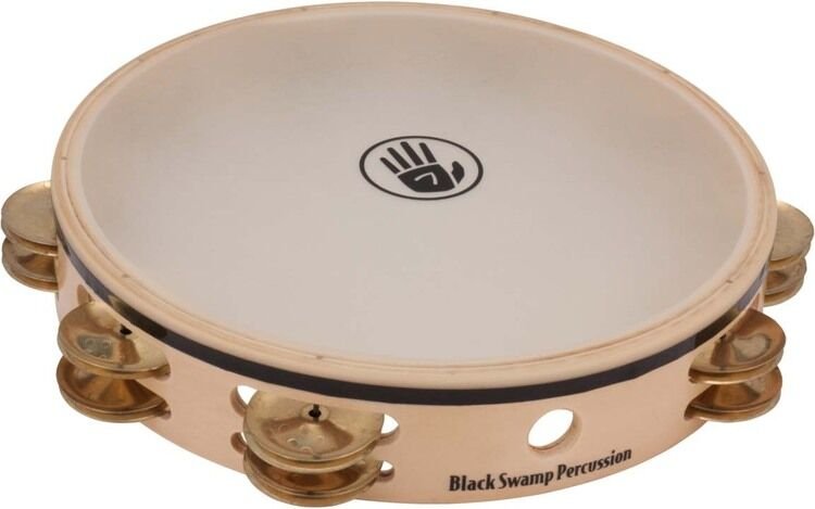 Black Swamp Percussion TDOV Overture Double Row Tambourine - 10-inch ...