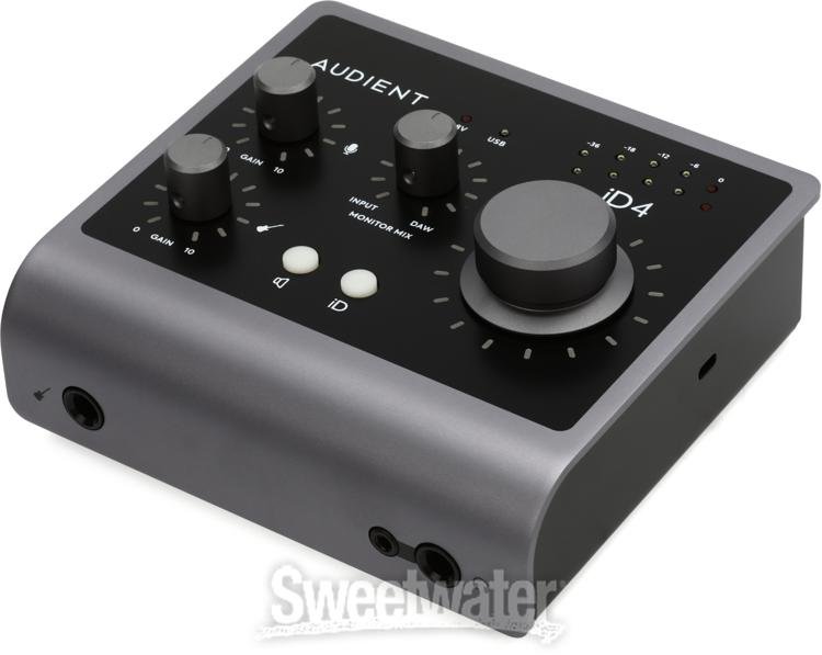 Audient iD4 MKII 2 x 2 USB-C Audio Interface | Sweetwater