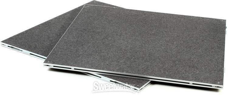 IntelliStage ISP3X3CD 3x3 foot Square Staging Platform - Carpeted ...