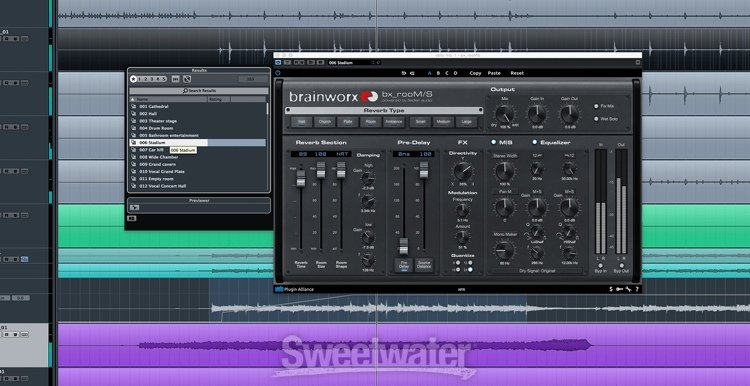 Brainworx bx_rooMS Reverb Plug-in | Sweetwater