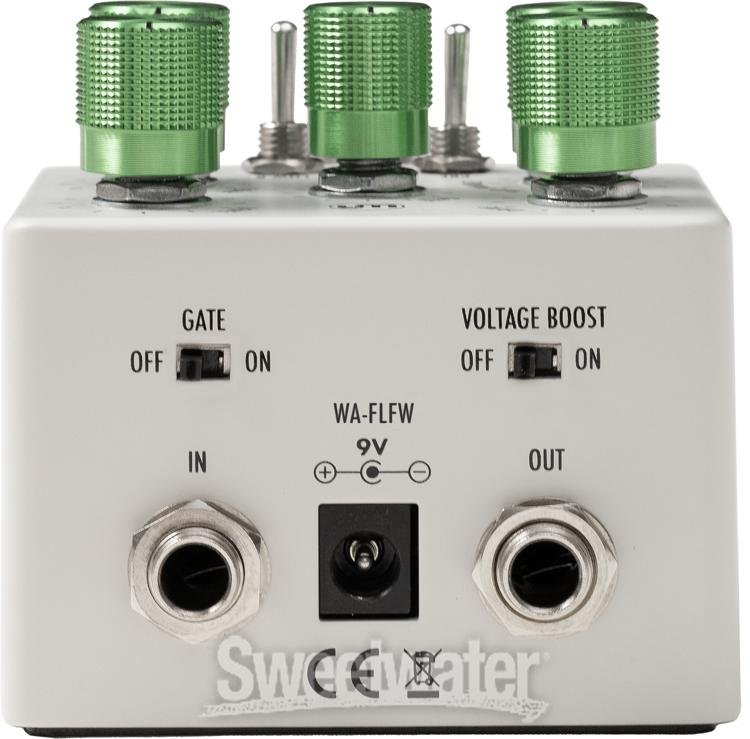 Warm Audio Fluff Drive Overdrive Pedal - White, Sweetwater Exclusive