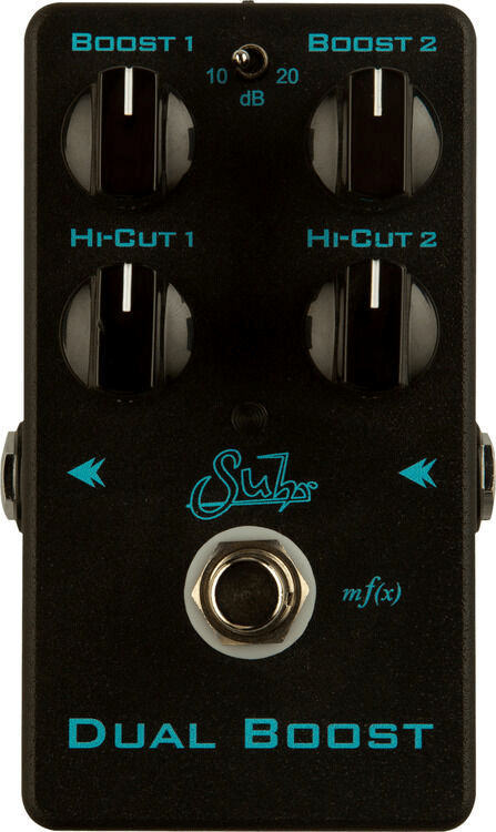 Suhr Dual Boost Pedal - Black | Sweetwater