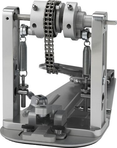DW DWCPMCD2GR MCD Machined Chain Drive Double Bass Drum Pedal - Gun Metal | Sweetwater