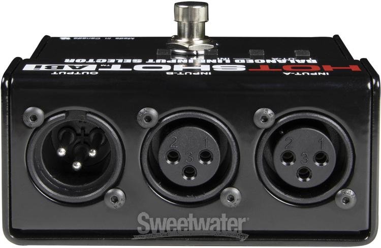 Radial HotShot ABi Balanced Line Input Selector | Sweetwater