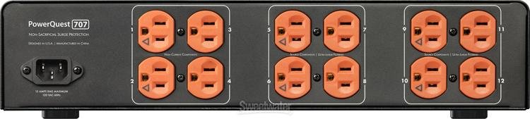 AudioQuest PowerQuest 707 12-outlet Power Conditioner | Sweetwater