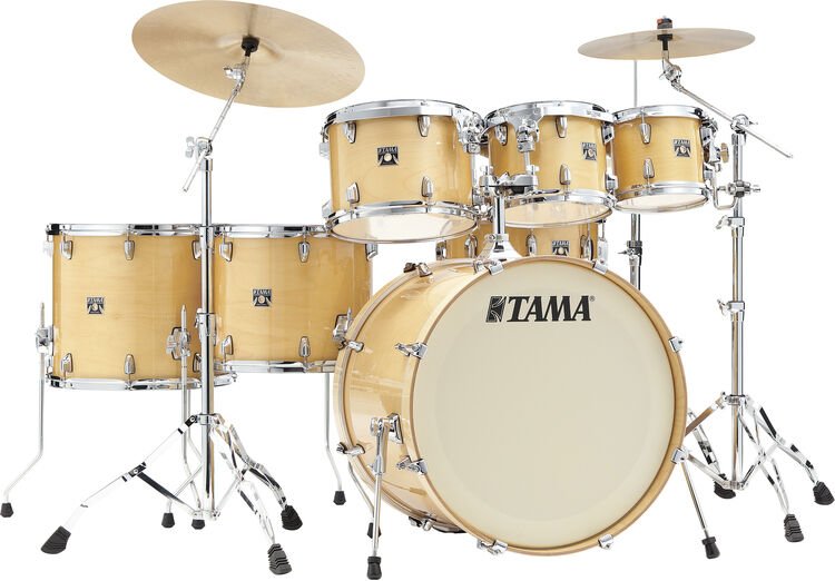 Tama Superstar Classic 7-piece Shell Pack with Snare Drum - Gloss Natural Blonde | Sweetwater