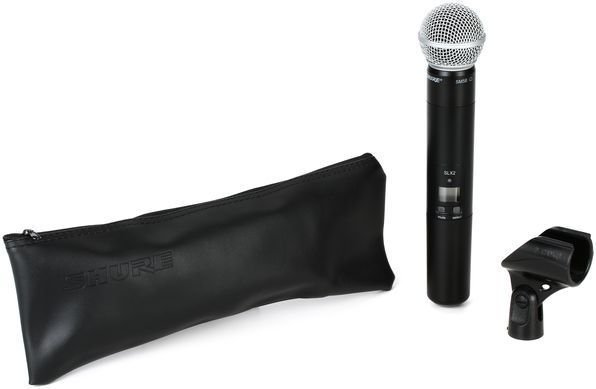 Shure SLX2/SM58 Wireless Handheld Microphone Transmitter - H19 Band | Sweetwater