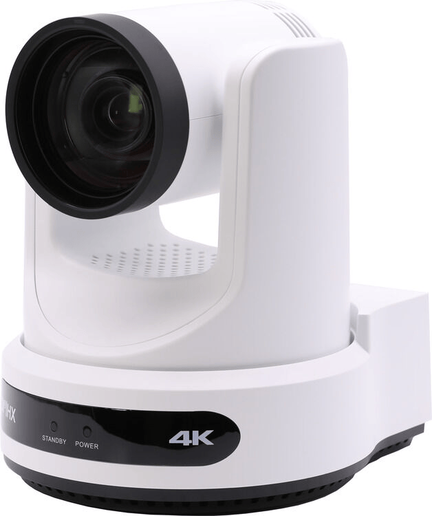 PTZOptics Move 4K 12x Optical Zoom PTZ Camera - White | Sweetwater
