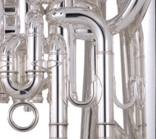 Besson 967 Sovereign Series Compensating Euphonium Silver-plated ...
