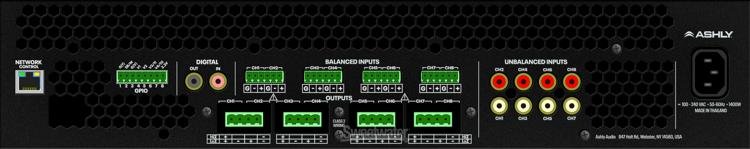 Ashly FX-750.8 750-watt 8-channel Power Amplifier | Sweetwater