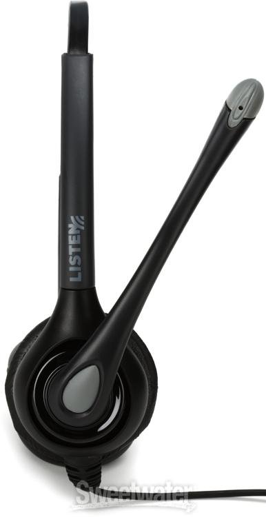 Listen Technologies LA-453 ListenTALK Headset 3 (Dual Over Head with ...