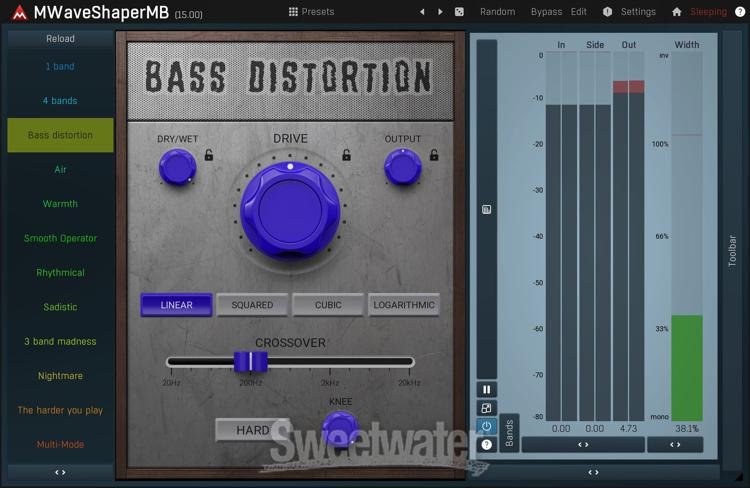 MeldaProduction MWaveShaperMB Distortion Plug-in | Sweetwater