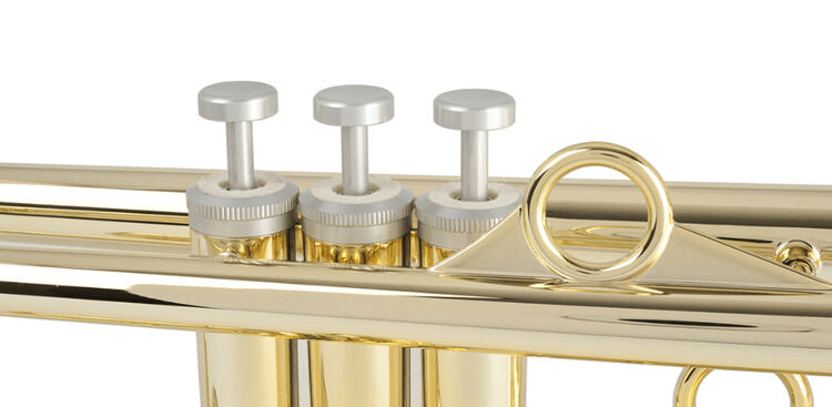 pInstruments pTrumpet hyTech Trumpet - Silver | Sweetwater