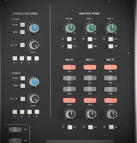Solid State Logic XL-Desk SuperAnalogue Mixer with Integrated 500 ...