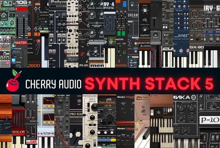 Cherry Audio Synth Stack 5 Software Instrument Bundle | Sweetwater