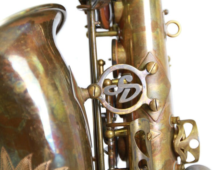 Sax Dakota SDA-XR-82 XR Series Alto Saxophone - Raw Bronze | Sweetwater