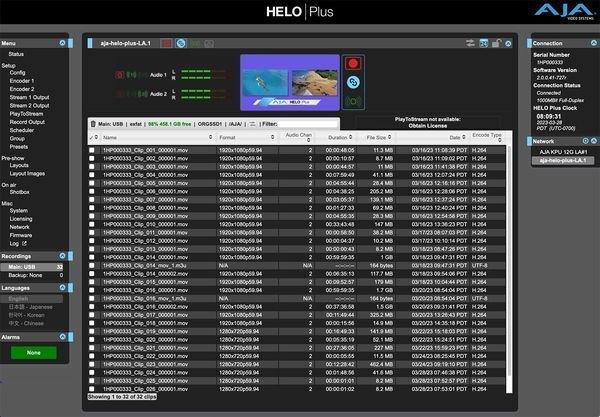 AJA Helo Plus Advanced Video Coding Streamer/Recorder | Sweetwater