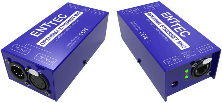 ENTTEC ODE Mk2 1-Port Open DMX Ethernet Gateway | Sweetwater